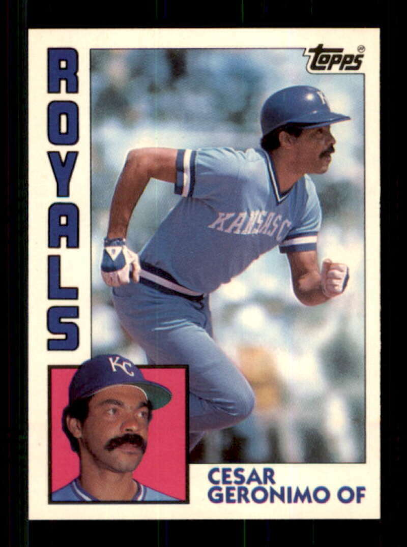 1984 Topps Tiffany #544 Cesar Geronimo NM/NM+ Royals 233783 | eBay