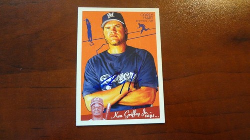 2008 UPPER DECK GOUDEY COREY HART AUTOGRAPHED BASEBALL CARD | eBay