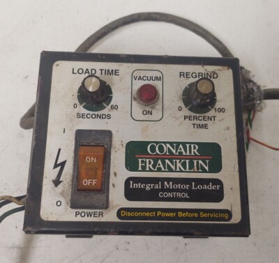 🔥 Conair Franklin Integral Motor Loader Control Vacuum Regrind Mixer ...