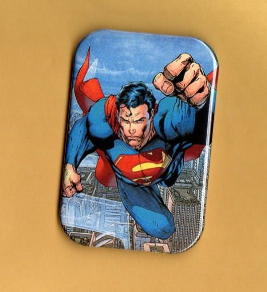 SUPERMAN REFRIGERATOR MAGNET 2" X 3" WITH ROUNDED CORNER | eBay