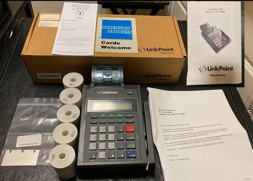 Linkpoint Credit Card Terminal AIO Untestested | eBay