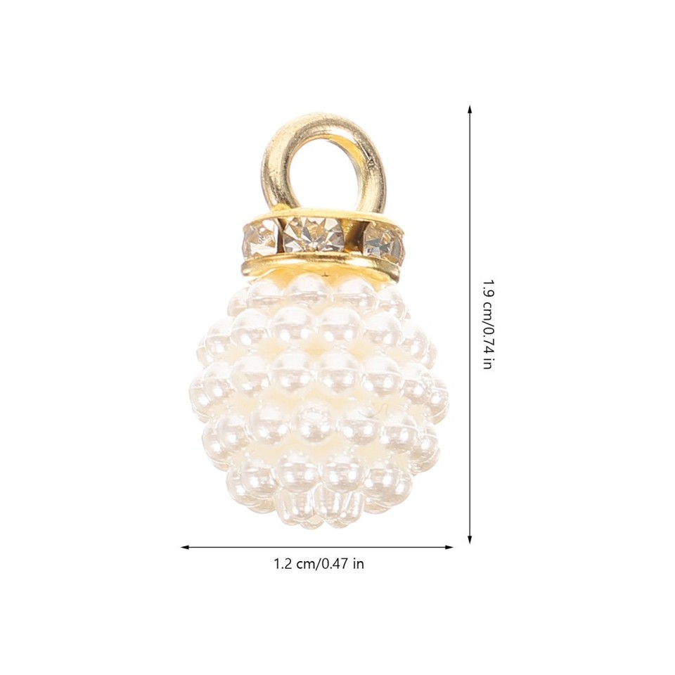 20 Pcs Diy Necklace Pendants Jewelry Making Charms Bulk for Small ...