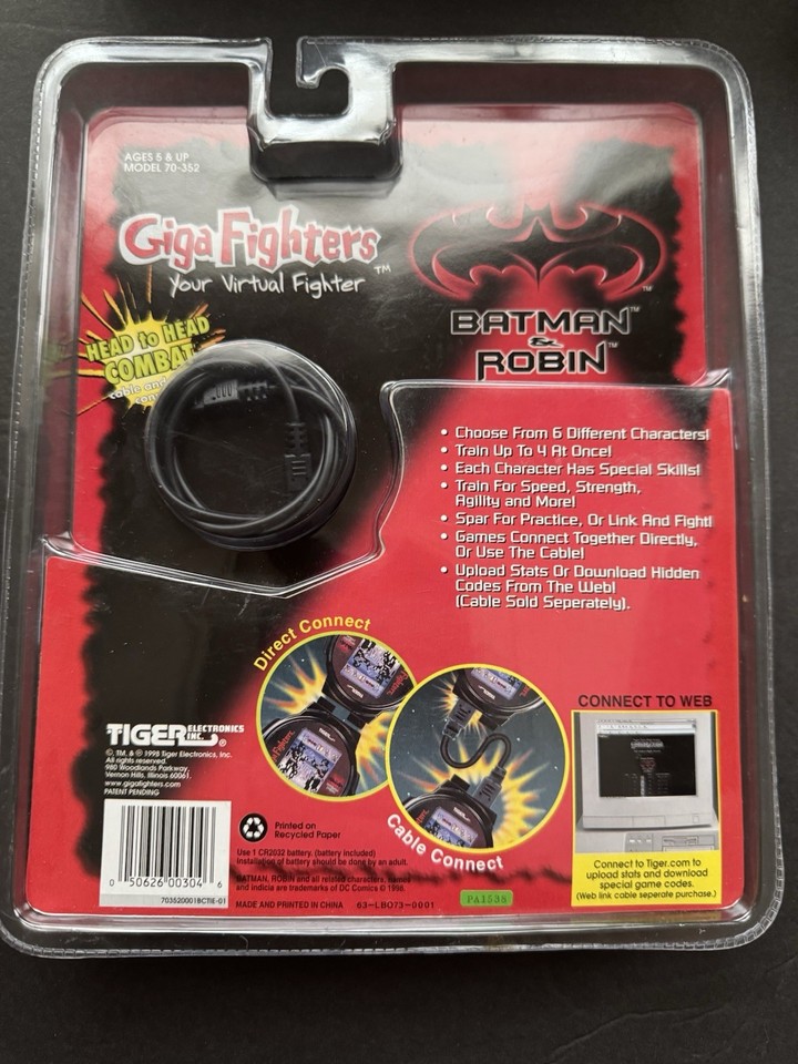 Tiger Electronics - Batman - Giga Fighter | eBay