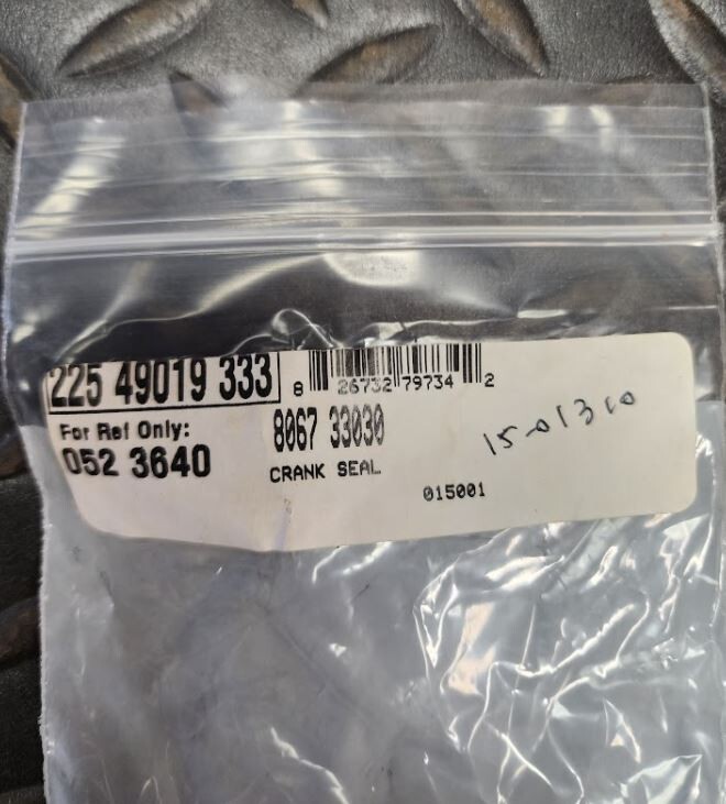 Engine Crank Seal - 8067-33030 / 052-3640 - For Subaru & Saab 1992-2019 ...