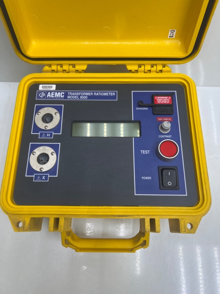AEMC DTR 8500 DIGITAL TRANSFORMER RATIOMETER (NEED REPLACE BATTERY) | eBay