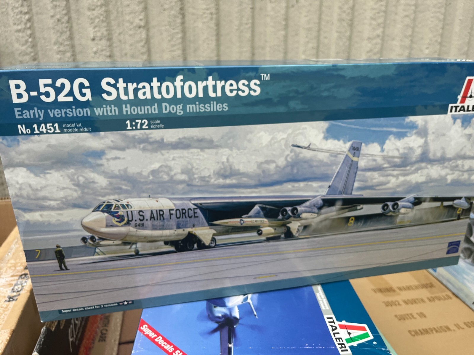 ITALERI # 1451 1/72nd SCALE BOEING B-52 G STRATOFORTRESS MODEL KIT | eBay