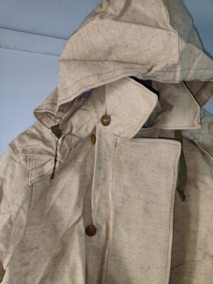 Soviet Russian Army Officer Tarpaulin Raincoat Poncho Canvas Cloak NEW ...
