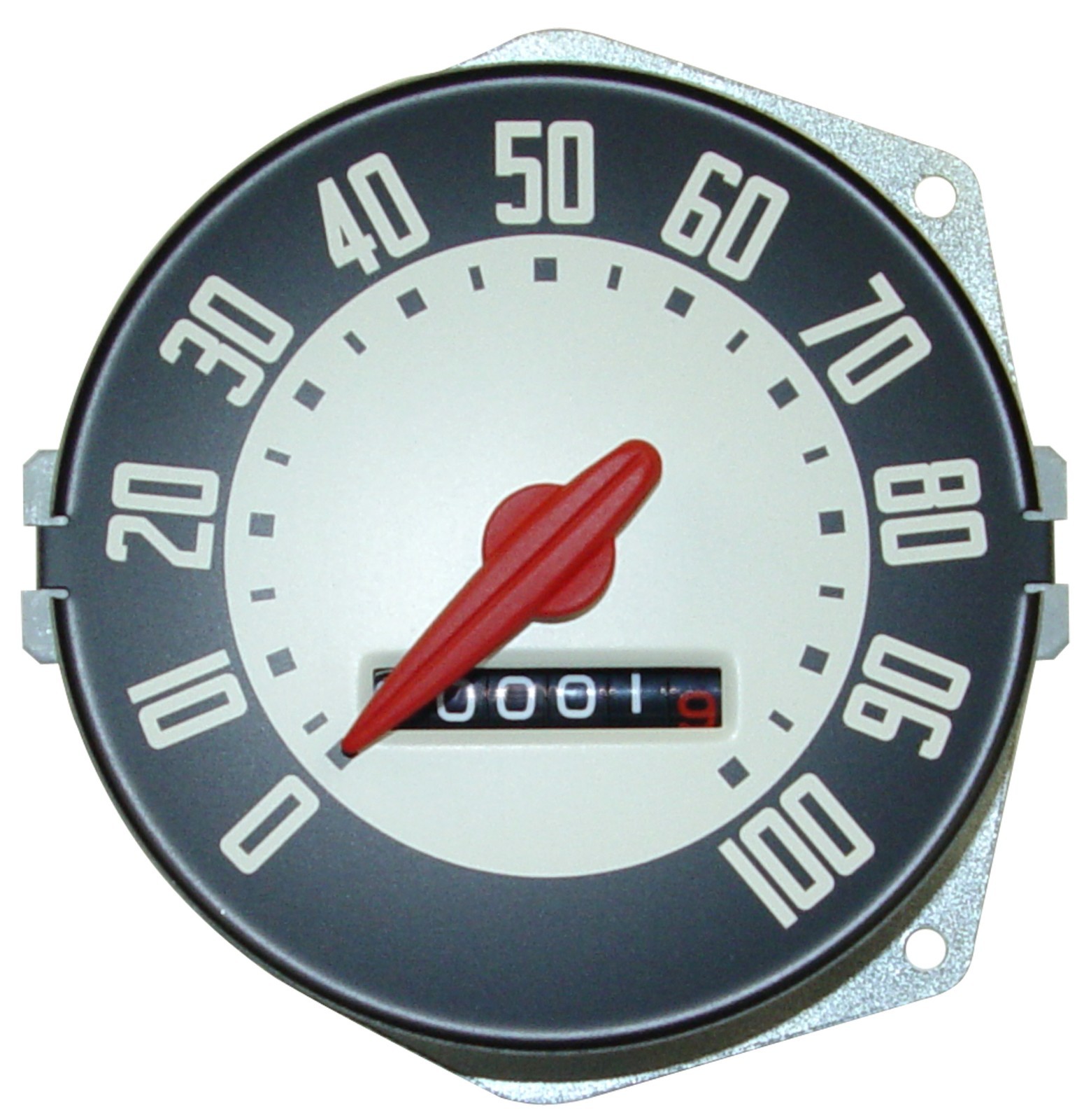 1948 1949 1950 FORD TRUCK SPEEDOMETER W BACKING PLATE # 7RC-17255-A ...
