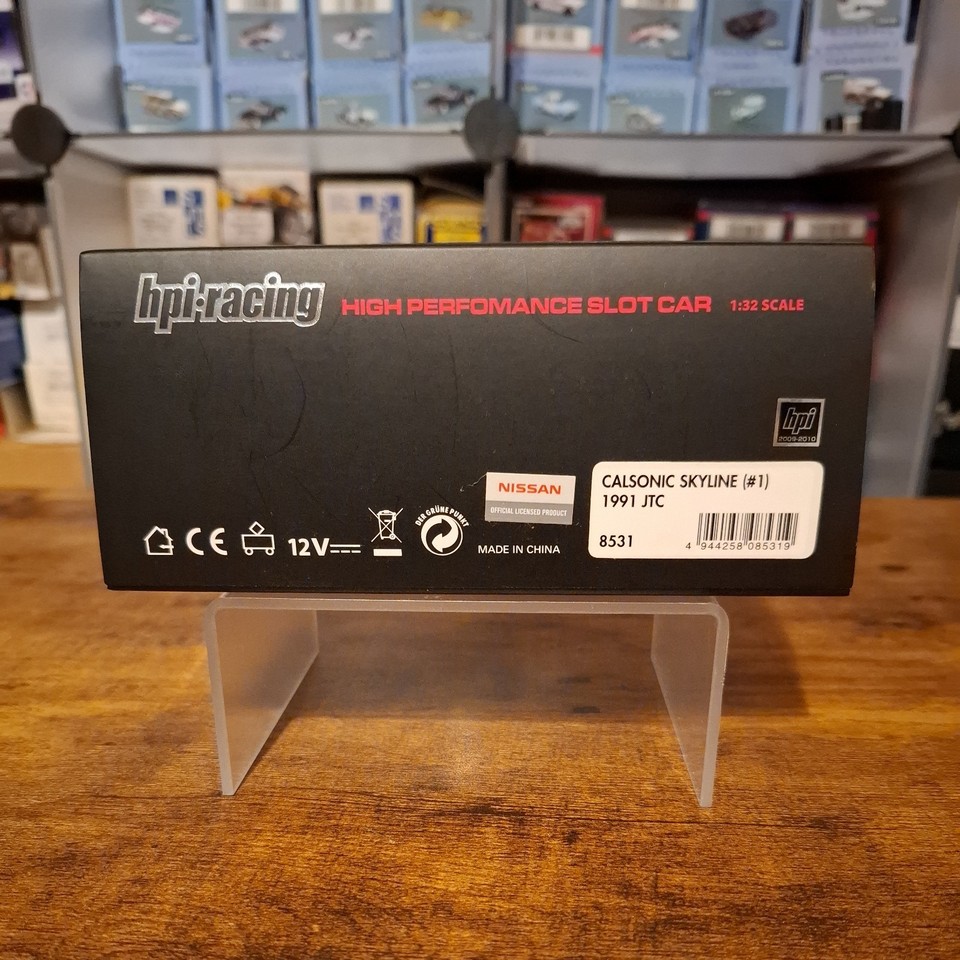 HPI RACING CALSONIC SKYLINE #1 1991 JTC SLOT CAR - 8531 | eBay