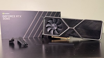 NVIDIA GeForce RTX 3080 Founders Edition FE Graphics Card 10GB GDDR6X W ...