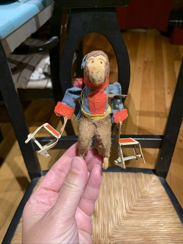 Vintage Circus Acrobat Monkey With Chairs Wind-up Toy Made In Japan | eBay