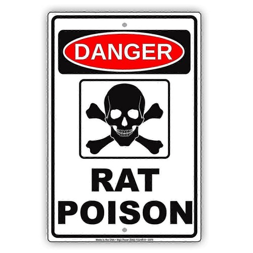 Hazardous Area Safety Alert Caution Warning Aluminum Metal Tin 8"x12 ...