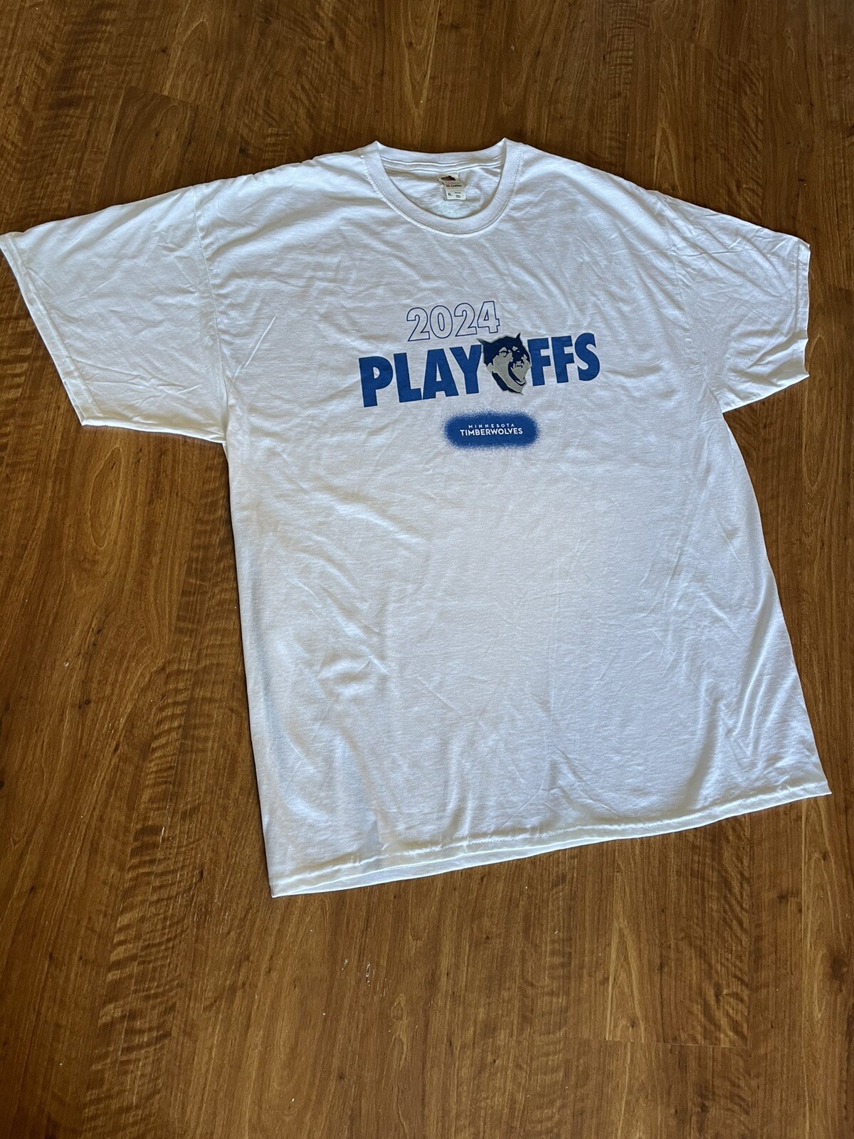 Minnesota Timberwolves 2024 NBA Playoff T-Shirt * Game 1 Giveaway ...