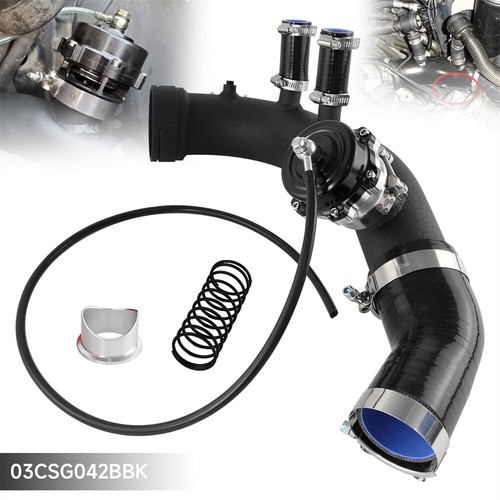 Intake Turbo Charge Pipe w/50mm BOV for BMW N54 E88 135i E82 1M E90 E92 ...