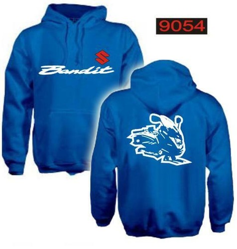 Hooded Sweatshirt Bandit Blue Hoodie Sweatshirt 9054 | eBay