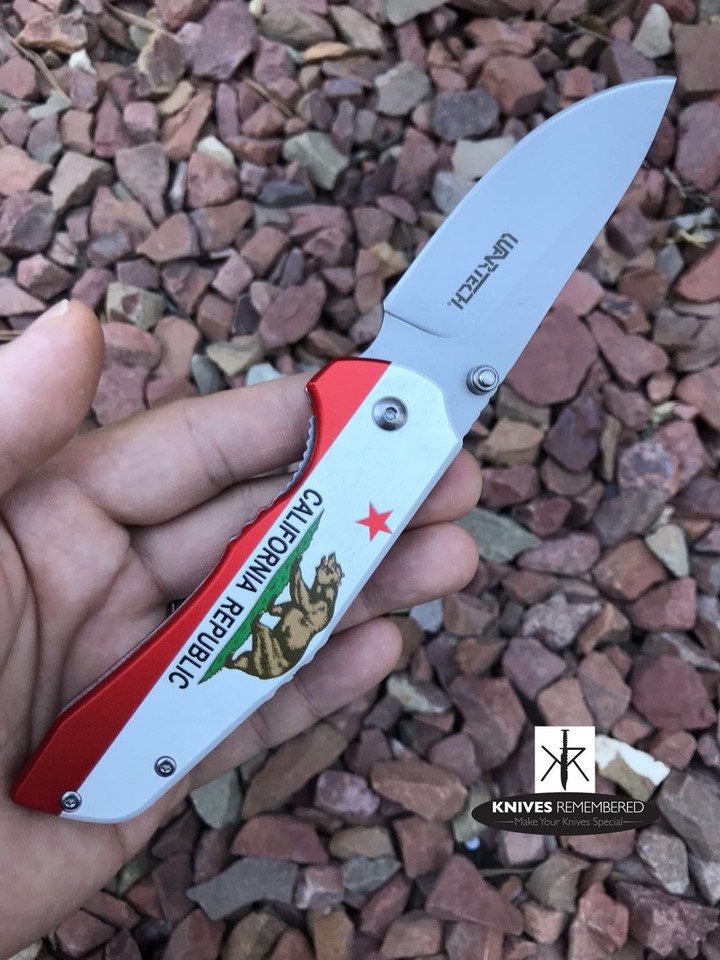 Monogram Knife, Custom Knives, Pocket Knife, Engraved Knives ...