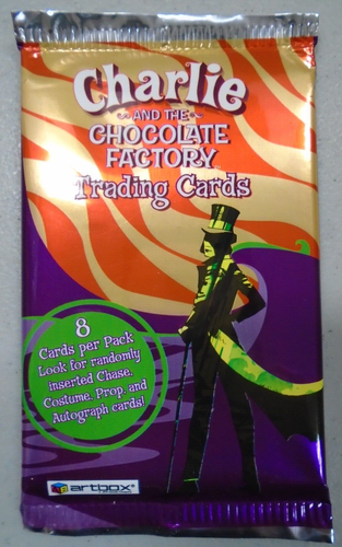 2005 Artbox Charlie And The Chocolate Box - 24 Factory Packs - Retail ...