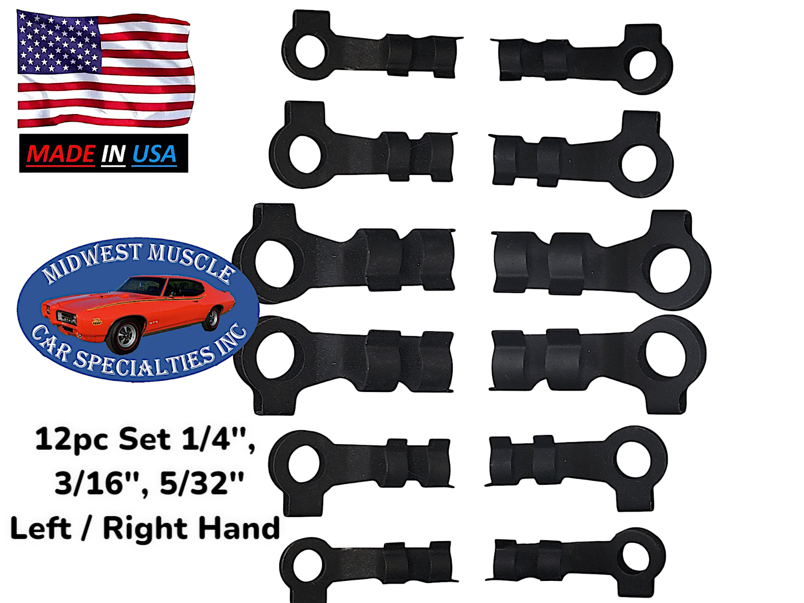 Carburetor Throttle Rod Transmission Shifter Linkage Clips 12pc Set ...