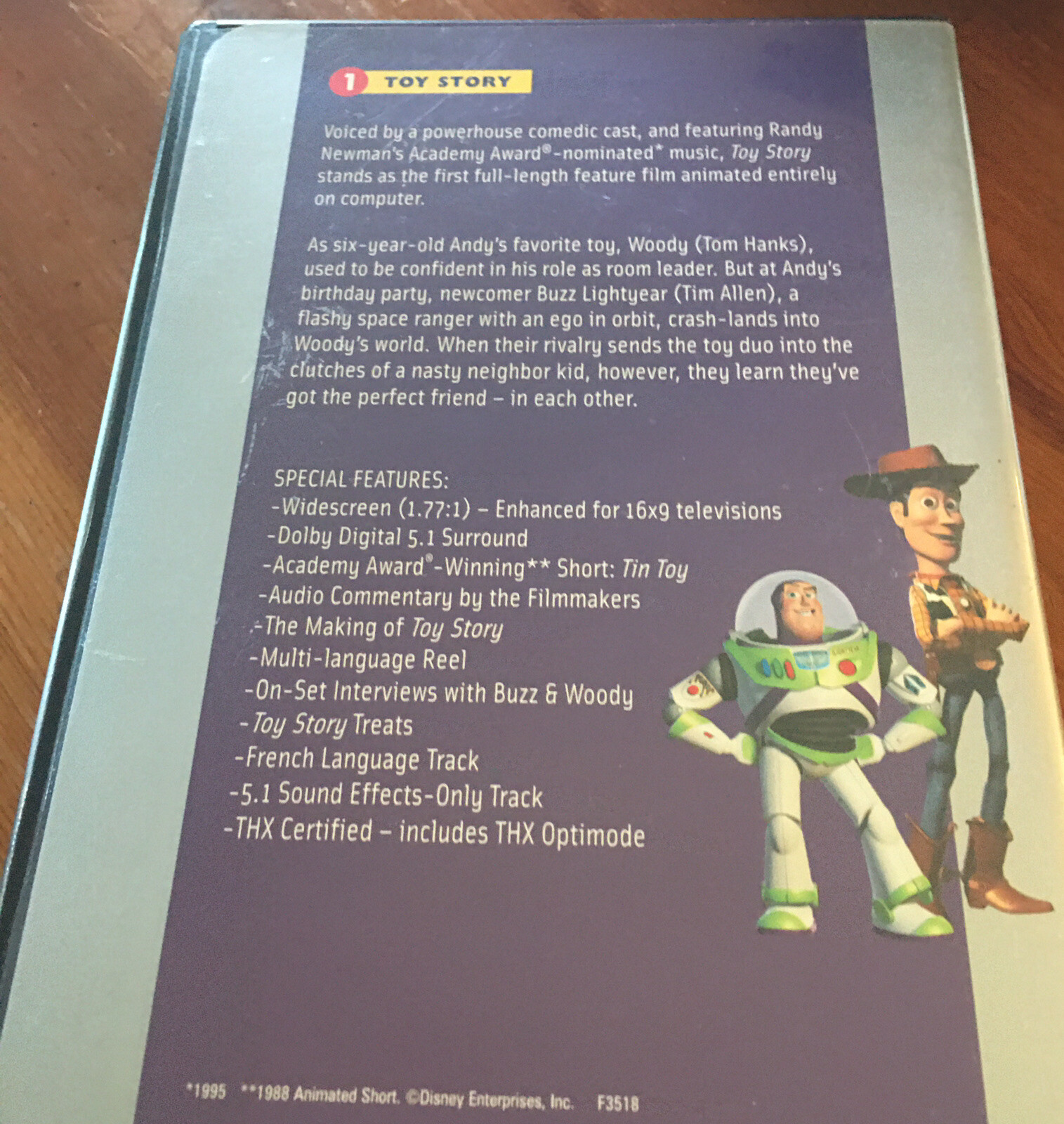 Toy Story 1 and 2 Supplemental Features 3-disc Set | eBay