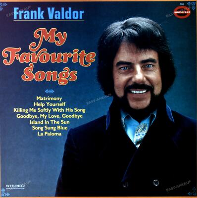 Frank Valdor - My Favourite Songs LP (VG+/VG+) ' | eBay