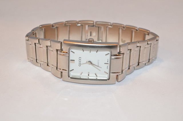 Gucci Quartz Watch Solid Band Brown Womens 29664 Vintage Tested for ...