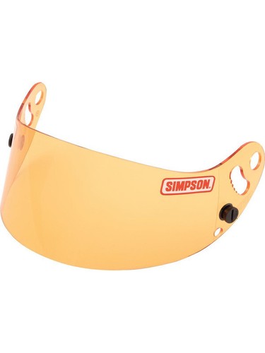 Simpson Safety Helmet Shield Amber Stingray / Devil Ray Model Helmets ...
