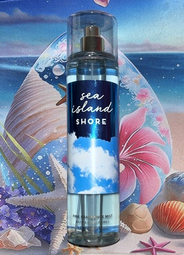 Bath and Body Works SEA-ISLAND SHORE Fine Fragrance Body Mist Spray 8 ...