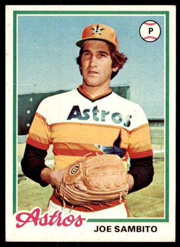 1978 Topps Joe Sambito (100) Baseball Cards. #498 | eBay