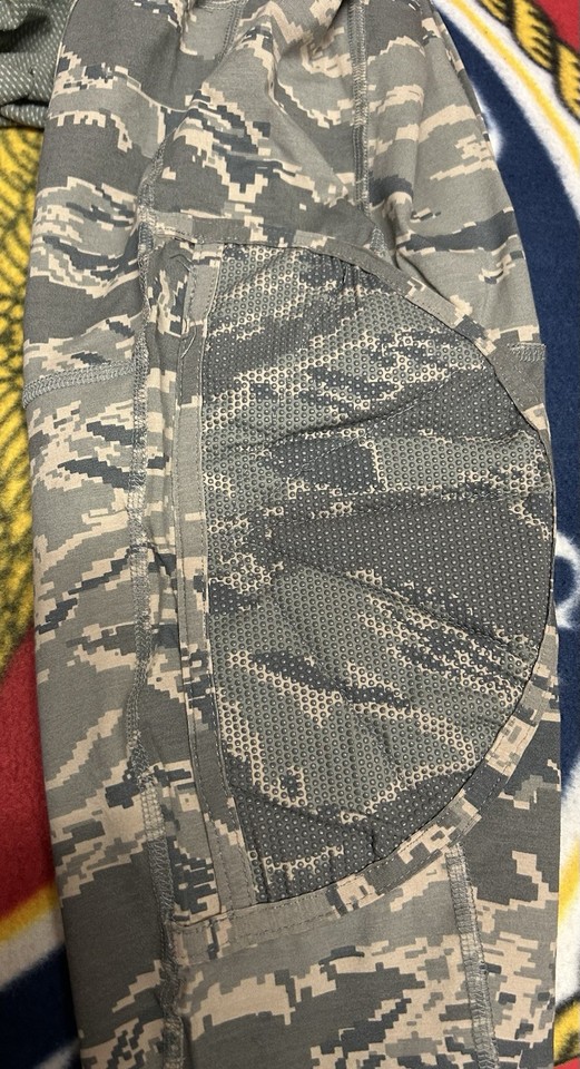 US USAF ABU TIGER STRIPE MASSIF NON FR BODY ARMOUR COMBAT SHIRT UBACS ...