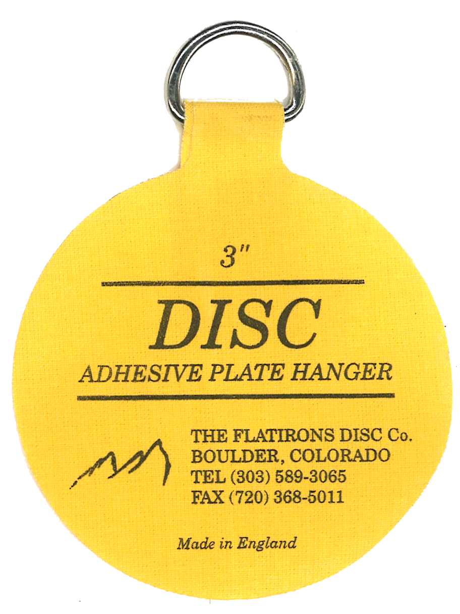 Original Invisible Disc Adhesive Plate Hangers Set of Ten 3 Inch | eBay