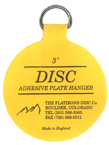 Original Invisible Disc Adhesive Plate Hangers Set of Ten 3 Inch | eBay
