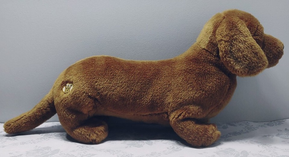 Ganz Webkinz Signature 16” Dachshund Brown Weiner Dog Puppy Plush Toy ...