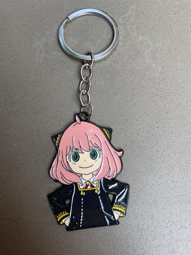Spy X Family Anya Forger Metal Keychain Keyring Key Chain Anime | eBay