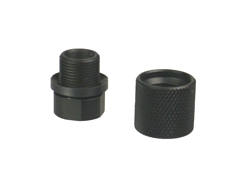 Steel M9x.75 Convert 1/2x28 Adapter w Thread Protector P-GSG Firefly ...