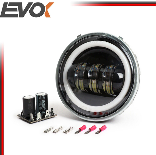 Complete Headlight Evok Iron Led Piaggio Vespa 50 Special Revival | eBay UK