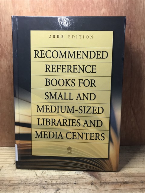 Recommended Reference Bks.: Recommended Reference Books for Small and ...