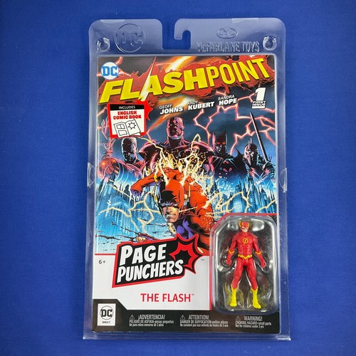 Page Punchers FLASH Flashpoint #1 McFarlane Toys DC Comics 3" Figure & Comic Set | eBay