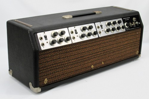 Vintage Fender Super Showman Soild State Pre-Amplifier SS-1000 Head | eBay