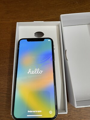 Apple iPhone X - 256GB - Silver (Unlocked) A1865 (CDMA + GSM) (AU Stock ...