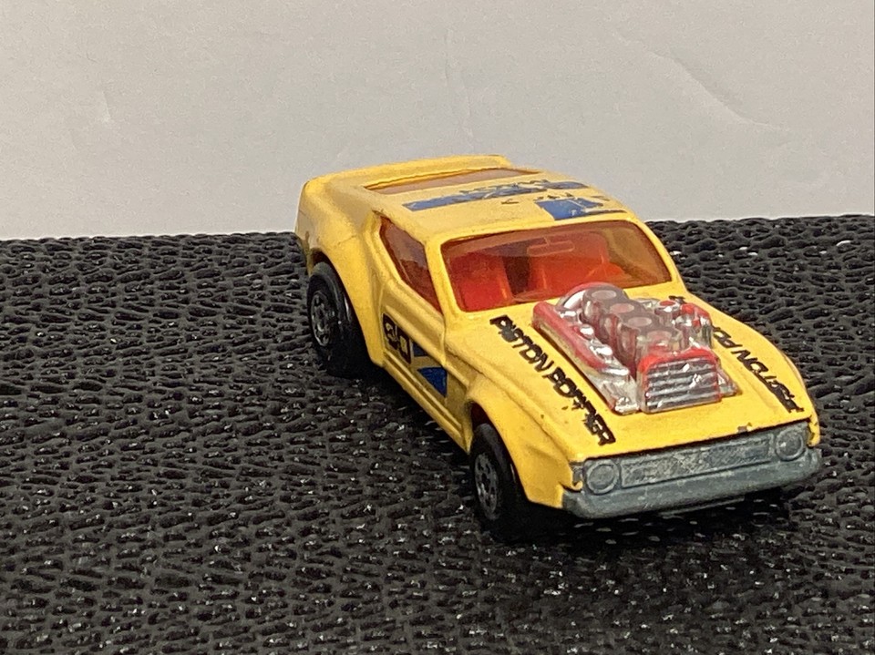 Vintage 1973 Lesney Matchbox Rola-matics Mustang Piston Popper Mach 1 ...