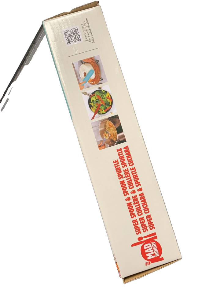 Mad Hungry Spurtle Silicone Set 2-PieceKitchen Super Spoon & Spurtle blue Large | eBay