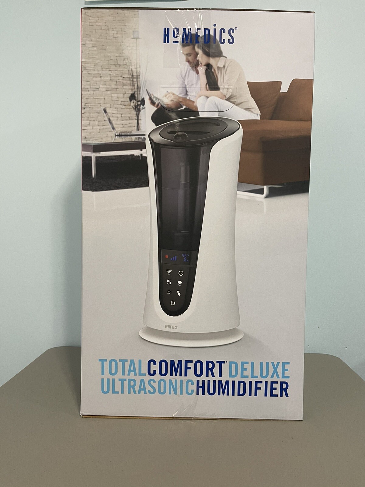 Homedics Humidifier Total Comfort Deluxe Ultrasonic Warm & Cool Mist | eBay