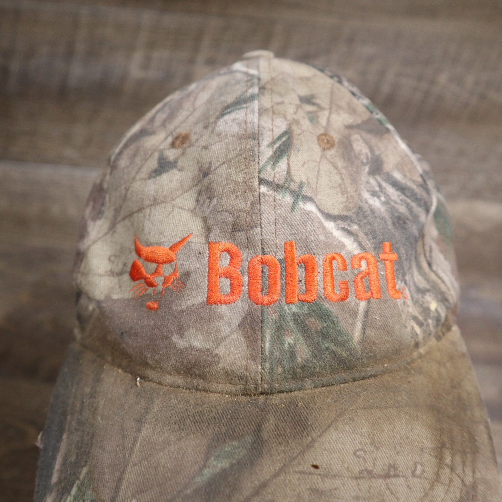 Official Bobcat Skidsteer Educement Camo Cap Hat Adult Adjustable | eBay