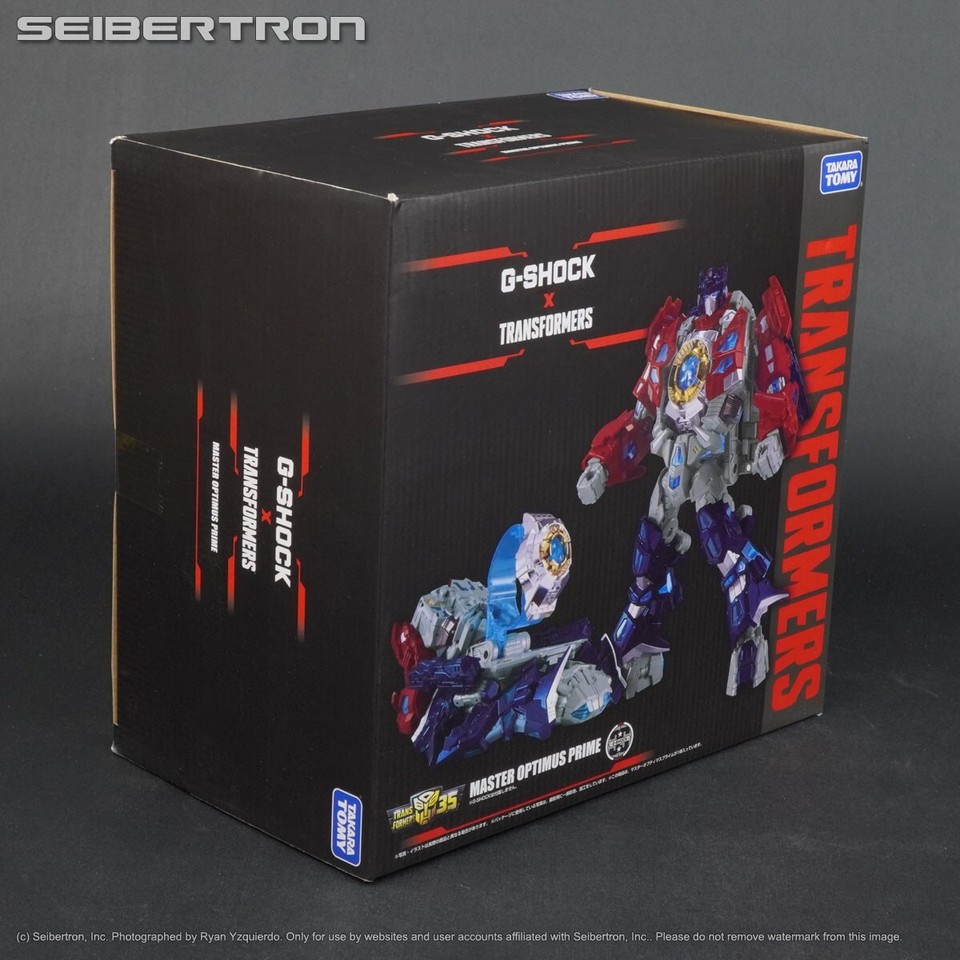 G-Shock × Transformers Master OPTIMUS PRIME Figure Takara Tomy 2018 New ...