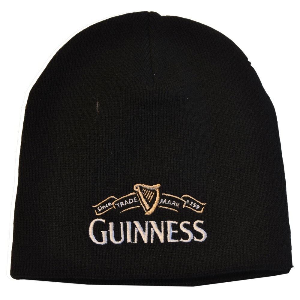 Guinness Beanie hat, Black Color | eBay