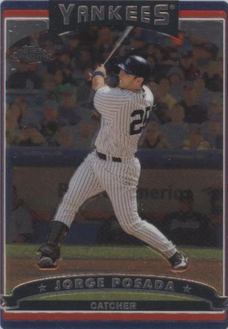 2006 Topps Chrome - Jorge Posada #18 for sale online | eBay