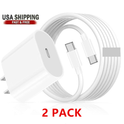 For Samsung Galaxy A13 A33 A53 A73 5G 20W PD Fast Wall Charger Dual ...