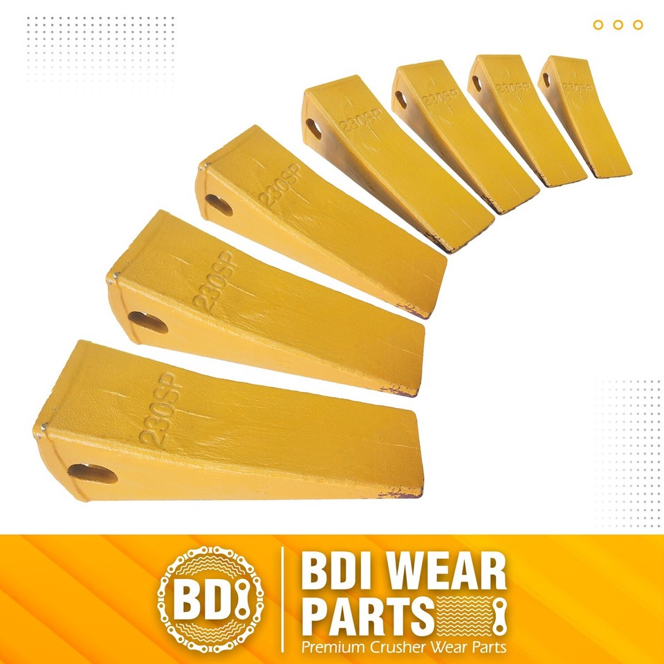 230SP Forged Backhoe Bucket Teeth & TF23P Flexpins for 23 230 ...