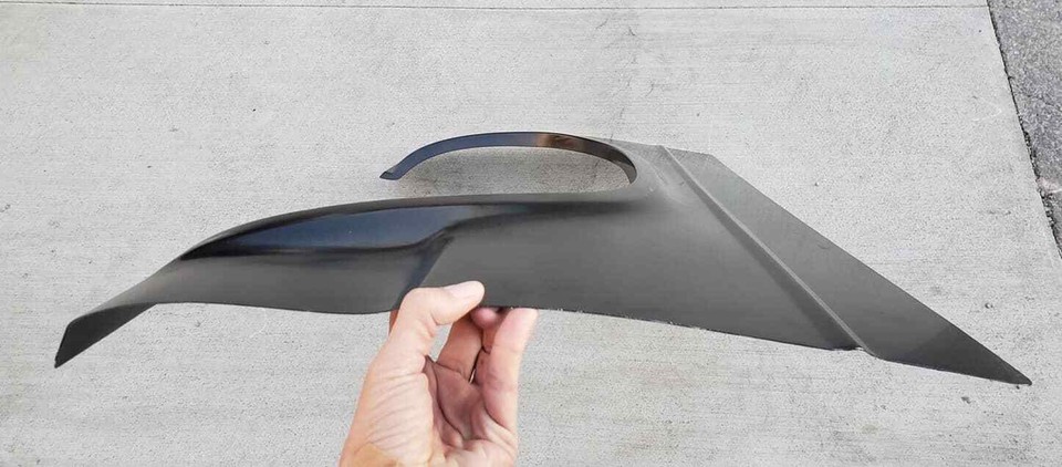 78 95 Chevy Van Right Rear Arch Panel, GMC G10 G20 G30 Rust Repair 0810 ...