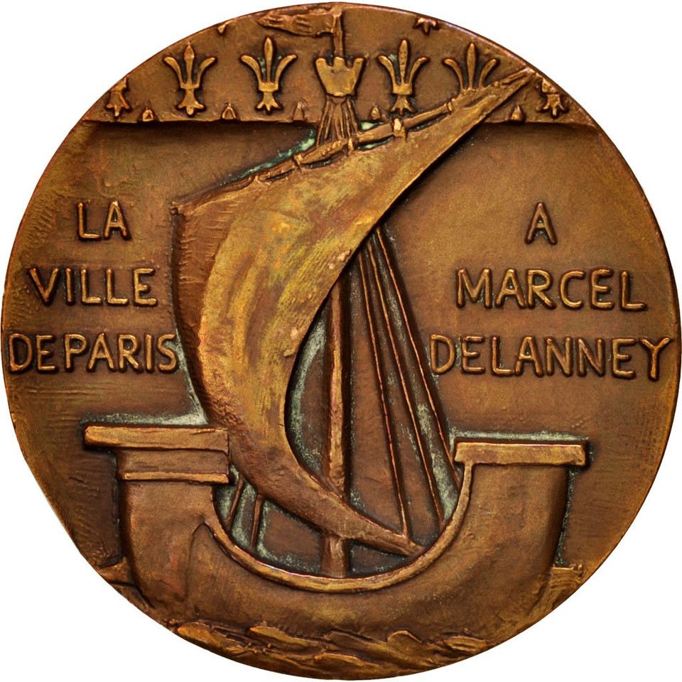 [#403718] France, Medal, Marcel Delanney Seine Prefect, History, 1915 ...